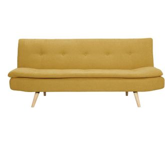 Miliboo Miliboo - Schlafsofa skandinavisches Design 3 Pl&auml;tze Gelb senso