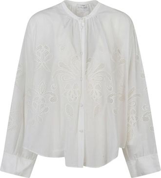 Forte_Forte Femme, Blouses et Chemises, Blanc, Taille: 38 FR Lunamaris Shirt