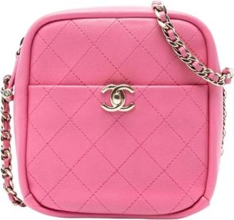 Chanel Sac bandouli&egrave;re vintage Pre-owned - Femme - Pre-owned - Rose - Taille: ONE Size