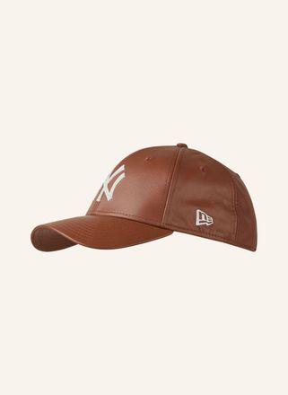 New Era New Era Cap Img Leather 9forty braun