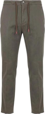 Kiton Kordelzug-Hose - - Trousers - Herren - Gr&uuml;n - W33