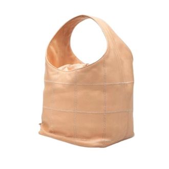 Chanel Sac seau en cuir surpiqu&eacute; Pre-owned - Femme - Pre-owned - Beige - Taille: ONE Size