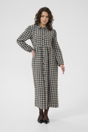 Kaffe Kleid KAelna Loose fit black darkgrey