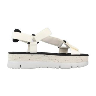 Camper Stilvolle flache Sandalen f&uuml;r Frauen - - Shoes - Damen - Wei&szlig; - 37 EU