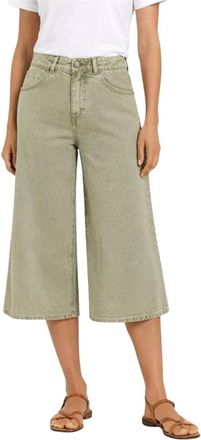 Pinko Pinko, Femme, Shorts, Vert, Taille: W27 Burkina Denim Shorts