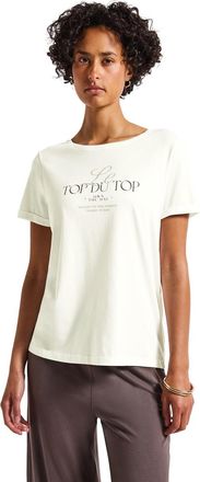 Street One Damen 3227319 Shirt mit Turn-Up-Detail, Off White, 42