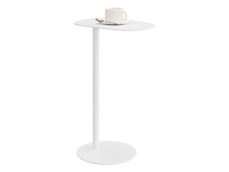 Mirjan24 Beistelltisch Lonik - Laptop-Beistelltisch in C-Form, Konstruktion aus Metall, platzsparender Sofatisch zum Unterschieben, Laptop- & Kaffeetisch f&uuml;r C