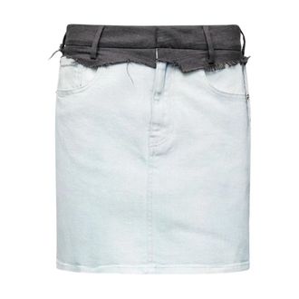 Maison Margiela Denim Minirock - - Skirts - Damen - Blau - 2XS