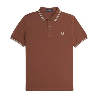Fred Perry Homme, Tops, Brun, Taille: XS Polo Classique M3600