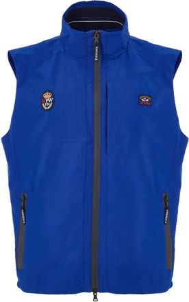 Paul & Shark Homme, Vestes, Bleu, Taille: 2XL Giubbino Smanicato