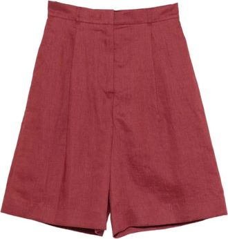 Max Mara Femme, Shorts, Rouge, Taille: 40 FR Short Shorts