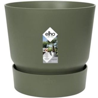 ELHO Greenville Rond pot de fleurs vert &eacute;cologique