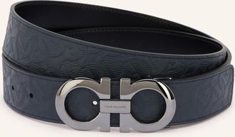 Ferragamo Ferragamo Lederg&uuml;rtel blau