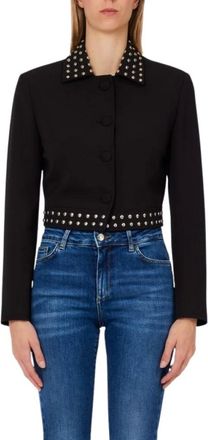 Liu Jo Femme, Vestes, Noir, Taille: 42 FR Wa6107 T2527 Blazer
