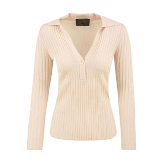 Akep Nina Poloshirt - - Tops - Damen - Beige - M