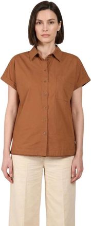 Mason's Femme, Blouses et Chemises, Brun, Taille: 42 FR Livia Shirt