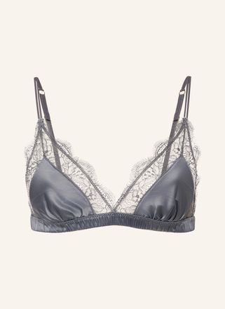 Love Stories Love Stories Triangel-Bh Love Lace Aus Satin grau