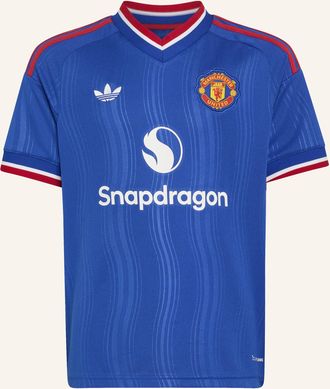 adidas Manchester United 26/27 Kids Ausw&auml;rtstrikot blau