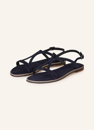 Via Mercanti Viamercanti Sandalen Eolie blau
