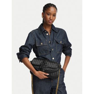 Just Cavalli Handtasche Just Cavalli Iconic Snakes 81RA4BA1 ZSD90 Schwarz