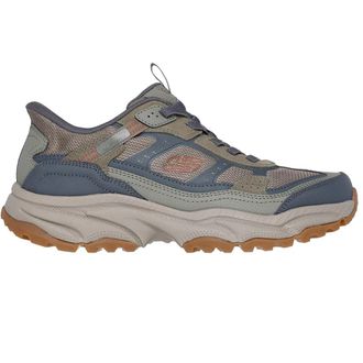 Skechers Herren Wanderschuhe Viking AT, Wildleder (Oliv/Grau)