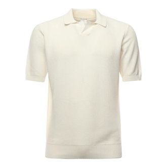 Eleventy Homme, Tops, Beige, Taille: 2XL T-shirts et Polos en Coton, Couleur Sable