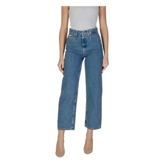 Calvin Klein Jeans Regular Womens Jeans Fr&uuml;hling/Sommer Kollektion - - Jeans - Damen - Blau - W31 L32