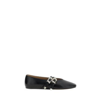 Le Monde Beryl Claudia Ballerina Flats - - Shoes - Damen - Schwarzk - 36 EU