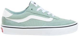 Vans Damen Brooklyn Ls Sneaker, Suede/Canvas Iceberg Green, 38.5 EU