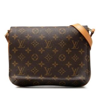 Louis Vuitton Pre-owned Musette Tango Monogram Schultertasche - - Pre-owned - Damen - Braun - ONE SIZE