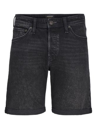 Jack & Jones JACK&JONES Herren Jjirick Jjioriginal 360 Sn Shorts, Black Denim/Pack:AM 363, XS