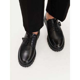 Tamaris Oxford Schuhe Tamaris 1-23351-47 Schwarz