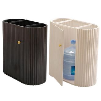 Generic Gro&szlig;e Tischgestell Mit Gestreiften Zierelementen Und Stauraum - Stahl M&ouml;belf&uuml;&szlig;e - Platzsparend/Einfach Zu Montieren(Schwarz)