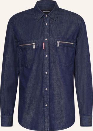 Dsquared2 Jeanshemd Comfort Fit blau