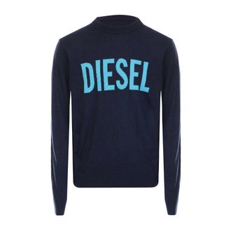Diesel Pullover Top f&uuml;r Herren, Rundhalsausschnitt (Blau)