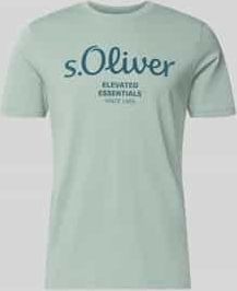 s.Oliver Red Label Regular Fit T-Shirt aus reiner Baumwolle