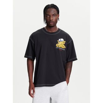adidas T-Shirt Wabash JW0159 Schwarz Oversize