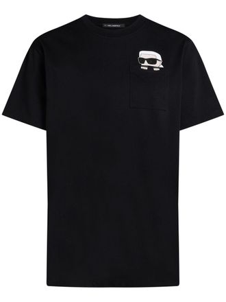 Karl Lagerfeld t-shirt Ikon - Noir