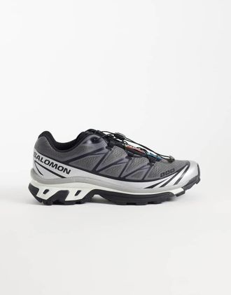 Salomon XT-6 - Baskets - Castlerock/Vanilla Ice-Gris