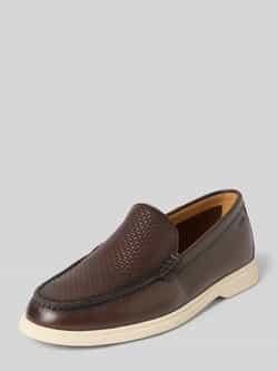 HUGO BOSS Slipper aus echtem Leder