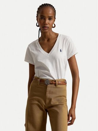 Polo Ralph Lauren T-Shirt 211B14611007 Wei&szlig; Regular Fit