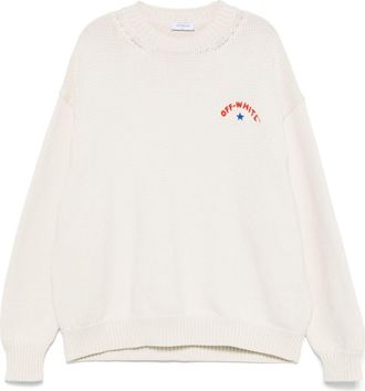 Off-white pull Star Arrow - Blanc