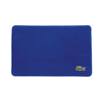 Lacoste Krokodil-Badteppich, Memory-Schaum, 48,3 x 76,2 cm (19 x 30 Zoll), Blau (Surf Blue)