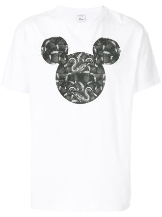 Marcelo Burlon t-shirt Mickey Mouse Snake - Blanc