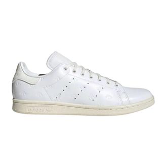 adidas Klassische Wei&szlig;e Leder-Sneaker Herren - - Sport - Herren - Wei&szlig; - 45 1/3 EU