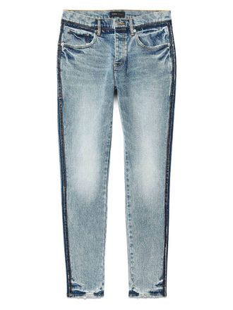 Purple jean P001 Shadow Seam &agrave; coupe skinny - Bleu