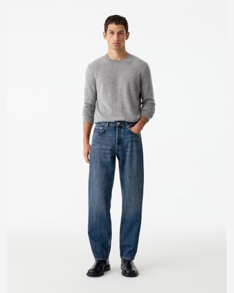 Arket OCEAN Loose Selvedge Jeans -Blau