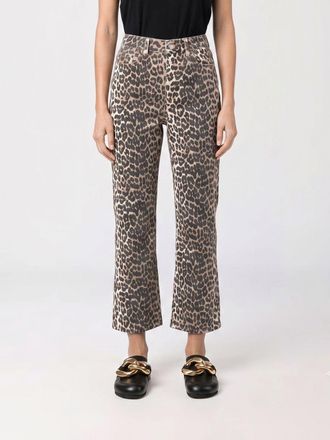 Ganni Jeans Damen Farbe Braun