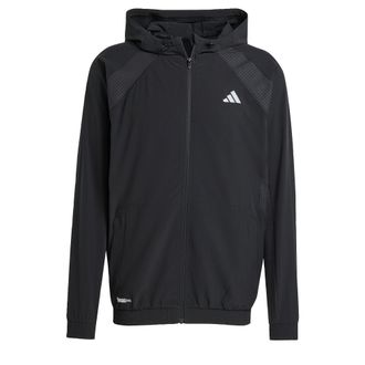 adidas Mens Tech Apparel Trainingsjacke Black/Carbon 2XL