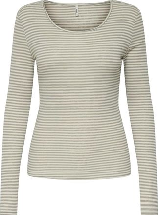 Only Onlskipper L/S Boatneck Top Box JRS